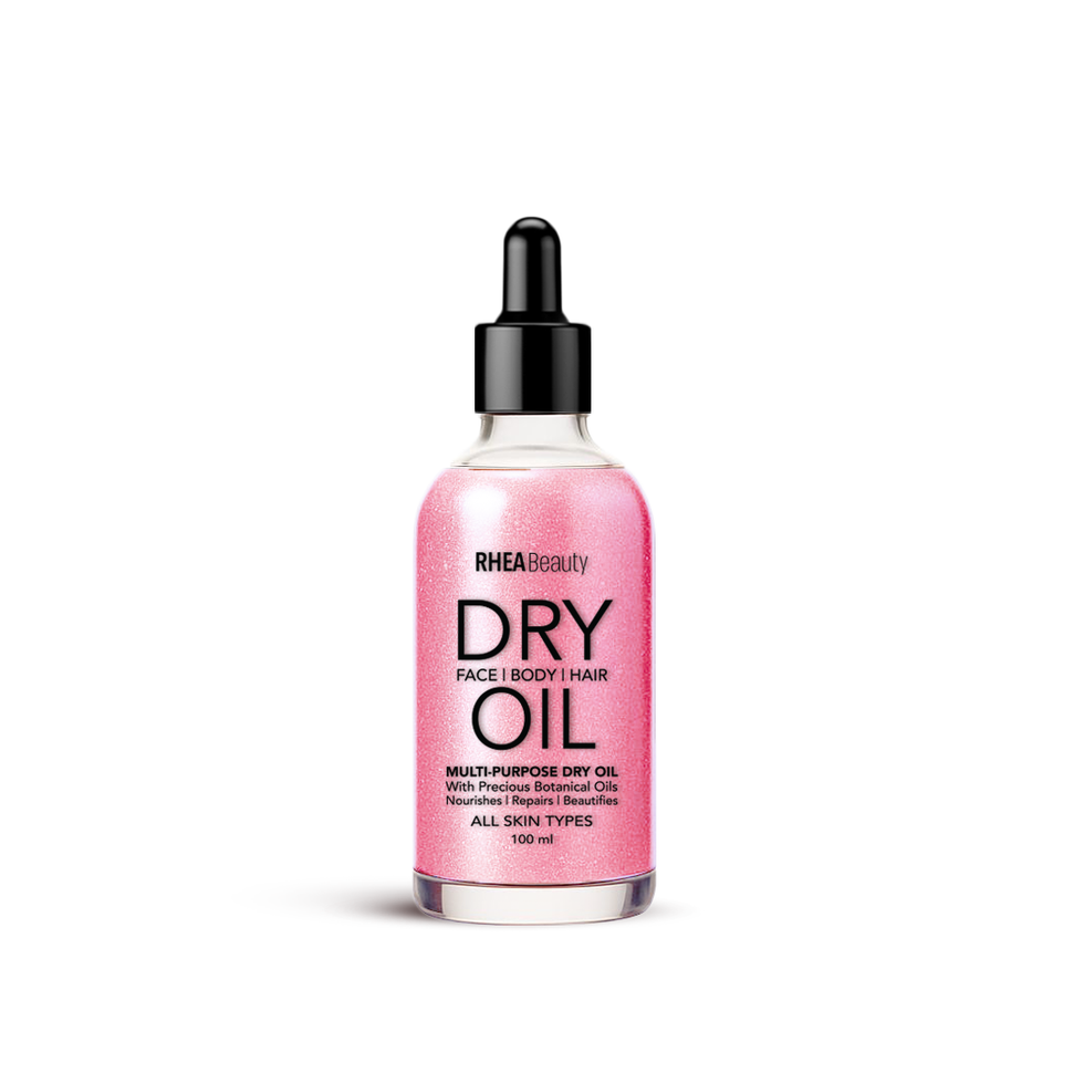 3 in 1 shimmering pink dry oil – RheaBeauty