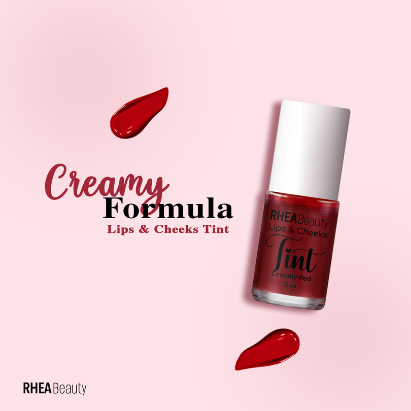 Rhea Creamy Lips And Cheeks Tint Red – RheaBeauty