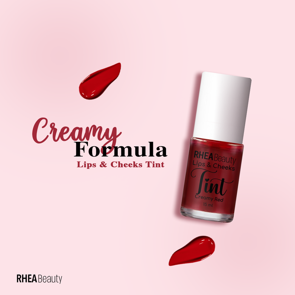 Rhea Creamy Lips And Cheeks Tint Red – RheaBeauty