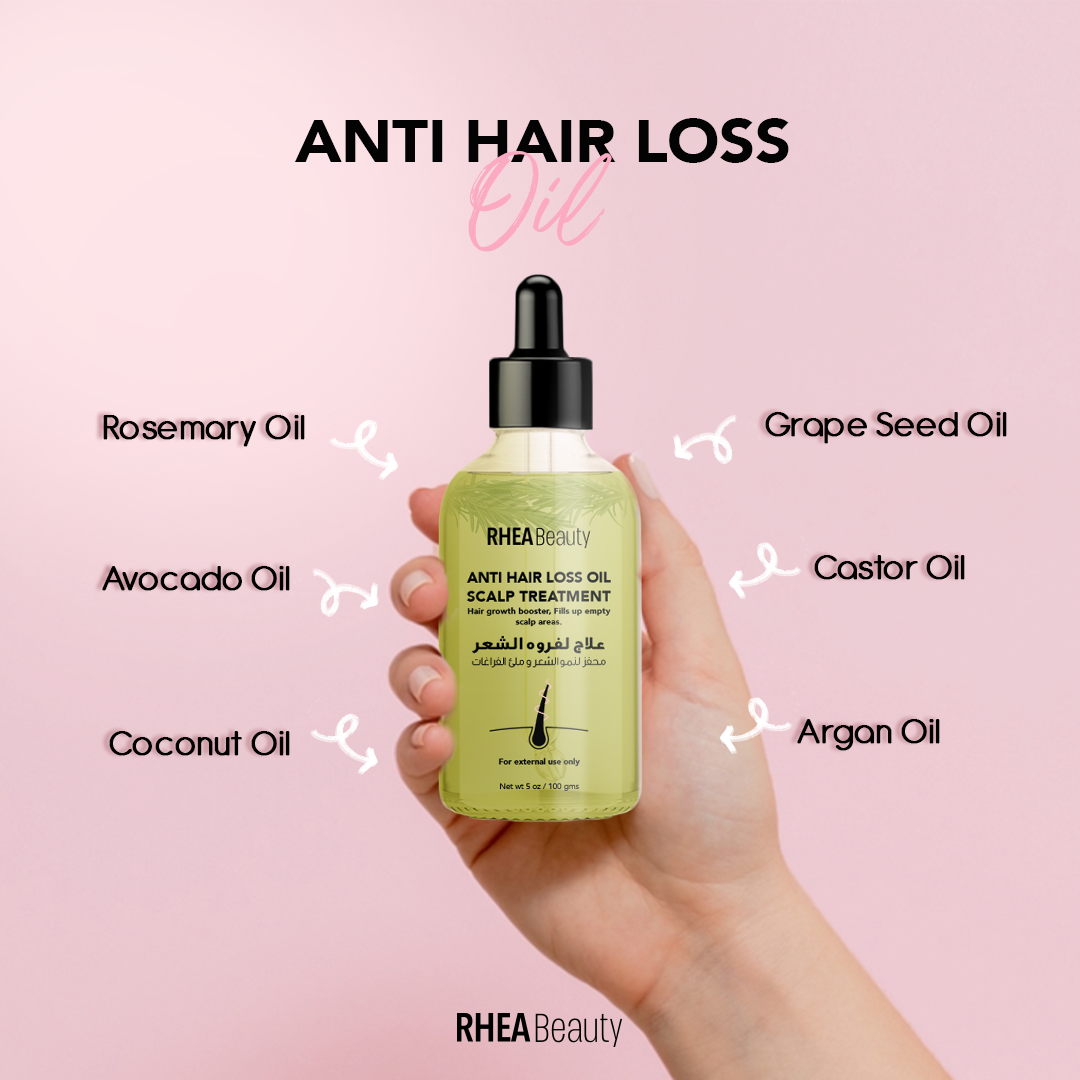 anti hair loss oil ( rosemary oil) – RheaBeauty