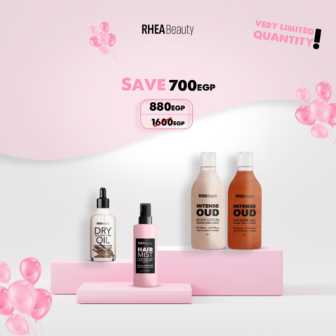 Glam bundle(oud body lotion _shower gel oud _dry oil oud_ hair mist ...