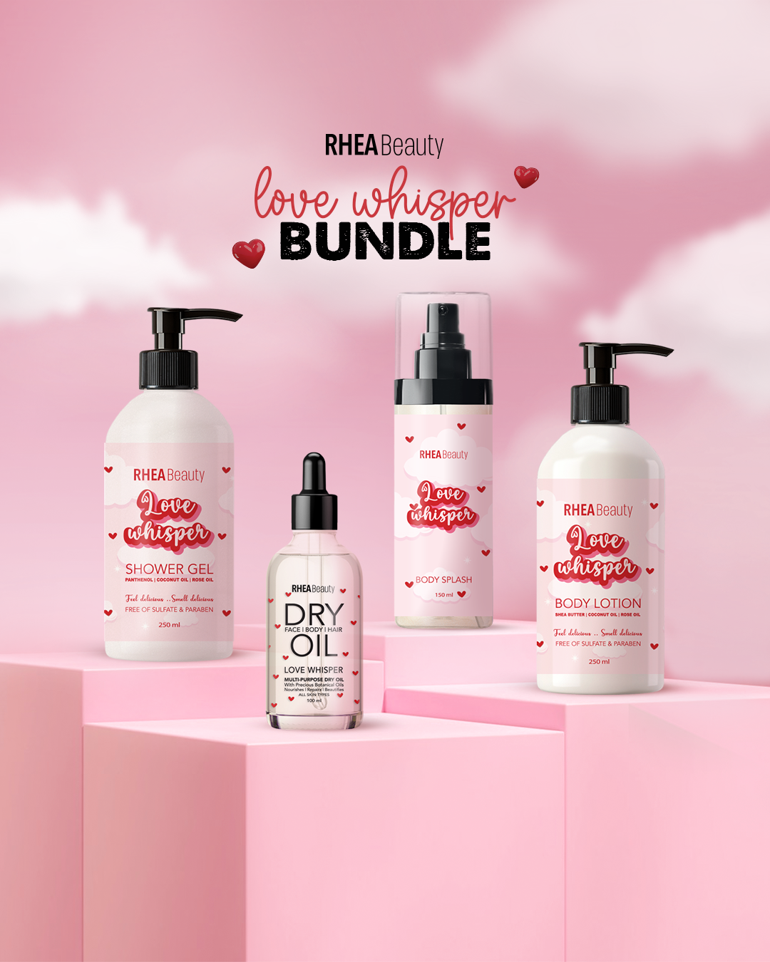 Love whisper Bundle – RheaBeauty